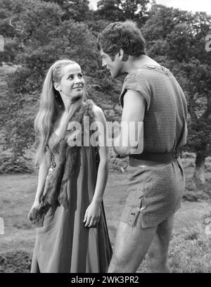 CARITA and DON MURRAY in a scene from THE VIKING QUEEN 1967 Director ...