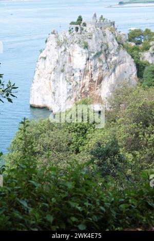 Old Duino Castle and Adriatic sea Stock Photo - Alamy