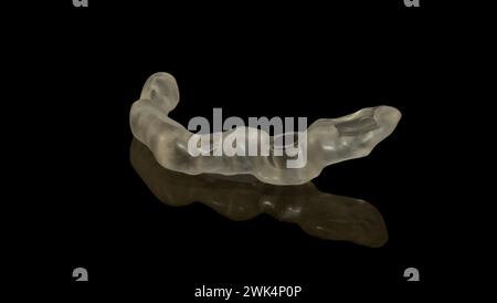 surgical guide printed in 3d resin Stock Photo - Alamy