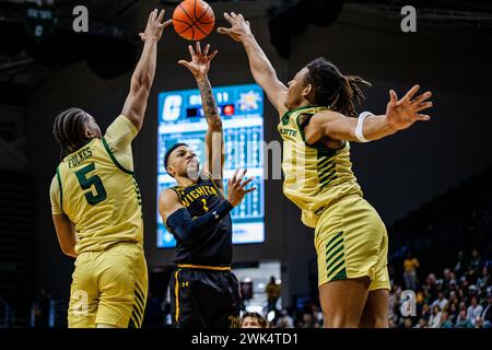 Charlotte center Dishon Jackson (1) shoots against Florida Atlantic ...
