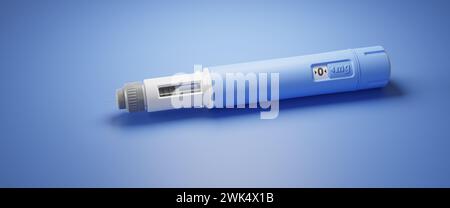 Injector / dosing pen for subcutaneous injection of antidiabetic ...