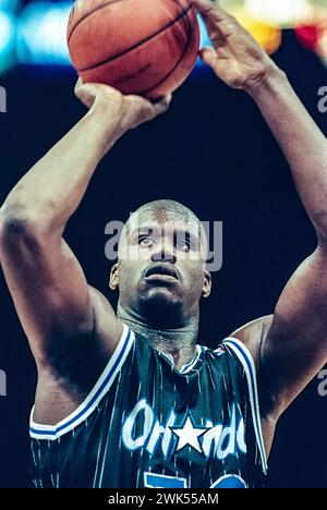 Shaquille O'Neal, Orlando Magic, 1992 Stock Photo - Alamy