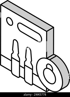 protection liquid from ticks line icon vector illustration Stock Vector ...