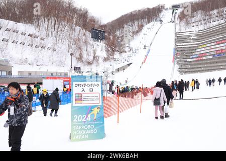 Sapporo, Hokkaido, Japan. 17th Feb, 2024. Junshiro Kobayashi (JPN) Ski ...