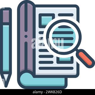 Icon for define,explain Stock Vector Image & Art - Alamy