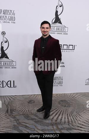 Jordan Plath attends the arrivals of the 11th Annual MUAHS Awards at ...