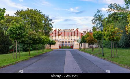 Prague, Czechia - June 29, 2018: The Kramář's Villa is the official ...