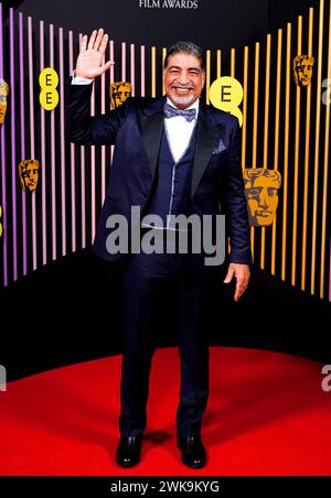 Sayed Badreya attends the Bafta Film Awards 2024, at the Royal Festival ...