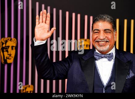 Sayed Badreya attends the Bafta Film Awards 2024, at the Royal Festival ...