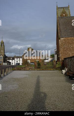 Hoddom Parish Church in Ecclefechan, Scotland Stock Photo - Alamy