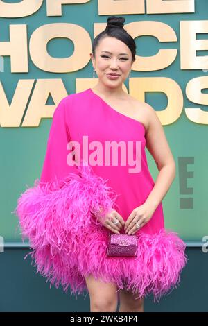 Ashley Yi attends the 2024 People's Choice Awards at Barker Hangar on ...