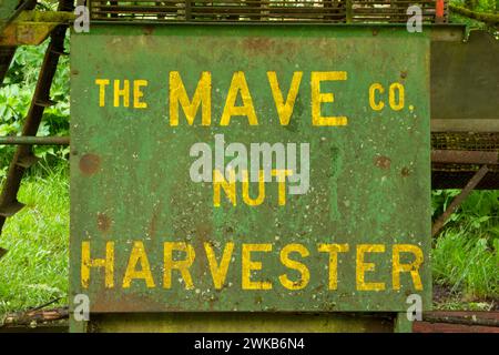 Nut harvester, Dorris Ranch Living History Filbert Farm County Park ...