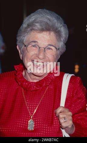 Dr. Ruth Westheimer after appearance on "Late Night with Conan O'Brien ...