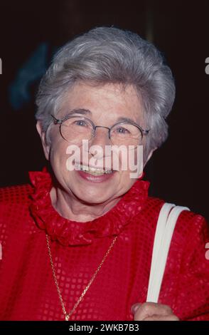 Dr. Ruth Westheimer after appearance on "Late Night with Conan O'Brien ...
