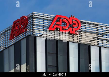 Bucharest, Romania - February 19, 2024: Indian multinational Wipro ...