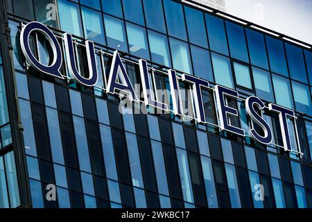 Bucharest, Romania - February 19, 2024: Indian multinational Wipro ...