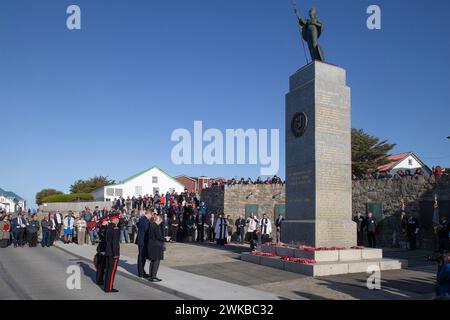 Stanley, Falkland Islands. 19th Feb, 2024. British Foreign Secretary ...