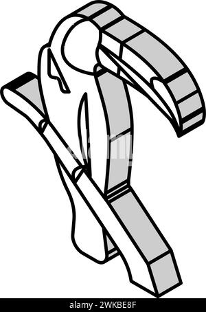 Zoo koala icon isometric vector. Cute bear. Australia art Stock Vector ...