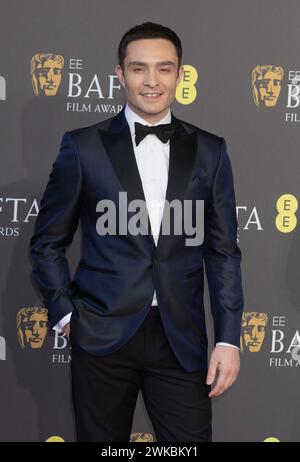 Ed Westwick attends The Fashion Awards 2025 presented by Pandora at the ...