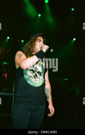 EXODUS performing live on the Fabulous Disaster Tour at the Palace in ...