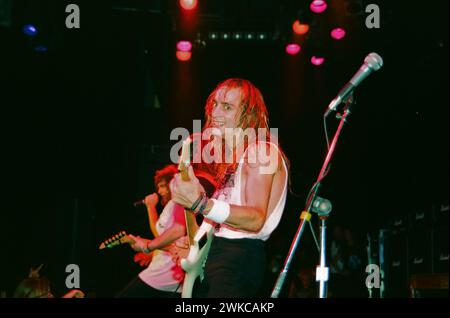 EXODUS performing live on the Fabulous Disaster Tour at the Palace in ...
