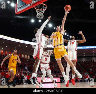 Iowa State forward Milan Momcilovic sits on the bench during the second ...