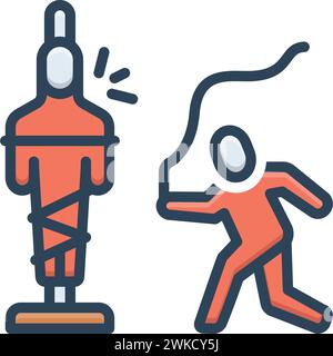 Icon for torture,misery Stock Vector Image & Art - Alamy
