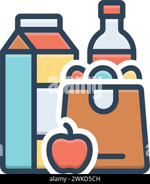 Icon for provisions,supplying Stock Vector Image & Art - Alamy