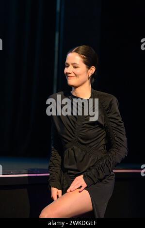 Asta Kamma August bei der Gala zu den European Shooting Stars 2024 ...