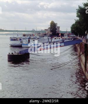 EL RIO RHIN. Location: EXTERIOR, NACIÓN Stock Photo - Alamy