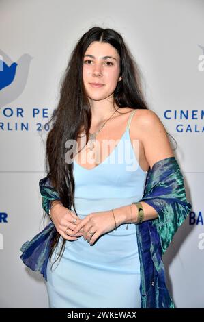 Anastasia Barner bei der Cinema For Peace Gala 2025 im Hotel Adlon ...