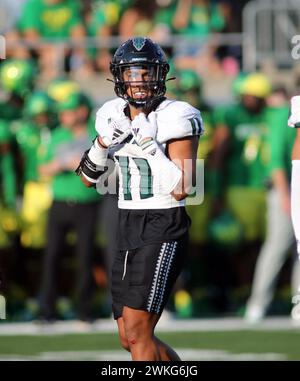 September 16, 2023 - Hawaii Rainbow Warriors wide receiver Pofele ...