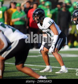 September 16, 2023 - Hawaii Rainbow Warriors wide receiver Pofele ...
