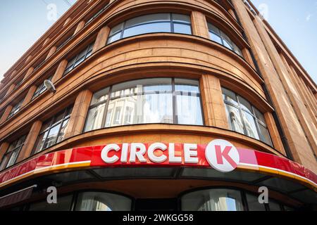 Circle K convenience store in Riga, Latvia Stock Photo - Alamy