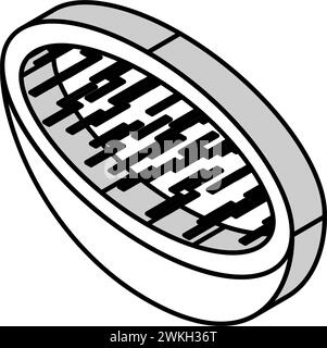 bowl barley grain isometric icon vector illustration Stock Vector Image ...