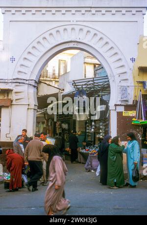 People on the Lanes of the Medina in Marrakech, Morocco Stock Photo - Alamy