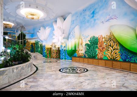 Interior view of the Children's Republican Palace, a Russian, Soviet ...