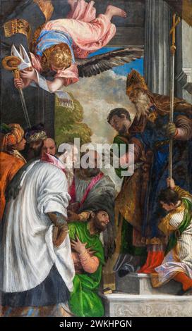 Paolo Veronese; The Consecration of Saint Nicholas, 1562. Paolo ...