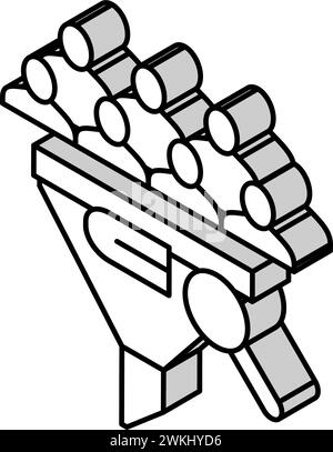 lead qualification isometric icon vector illustration Stock Vector ...