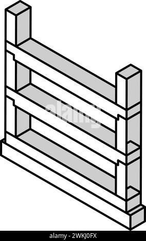 rcc beam building structure line icon vector illustration Stock Vector ...
