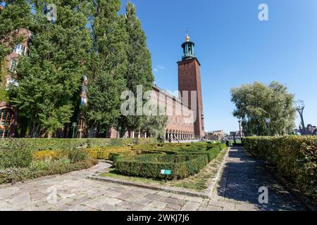 Stockholm City Hall, Stadshuset. Completed 1923. National Romantic ...