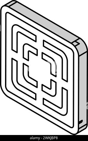 table fan isometric icon vector illustration Stock Vector Image & Art ...