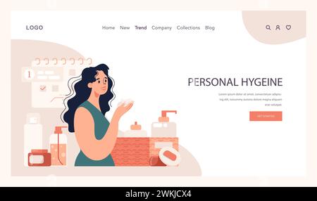 Acne treatment web banner or landing page set. Dermatology and ...
