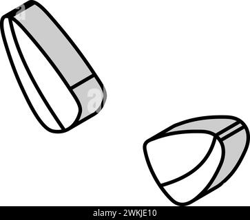 Wild cow icon isometric vector. American bison. Animal mascot Stock ...