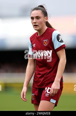 West Ham United's Jessica Ziu during the Barclays Women's Super League ...