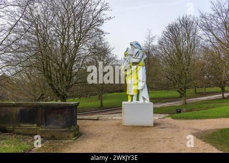 Erwin Wurm bronze Balzac (2023) sculpture shown for the first time ...