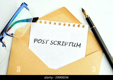 POST SCRIPTUM ancient Latin saying meaning - afterthought, afterwards ...