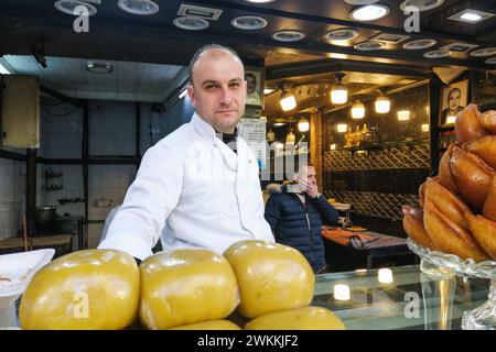 Syria, Damascus, candy store Stock Photo - Alamy