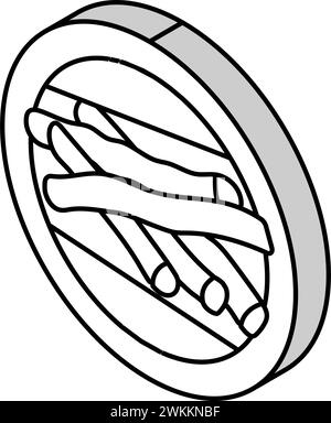 licorice root cosmetic plant line icon vector illustration Stock Vector ...