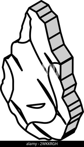 homo habilis tool human evolution glyph icon vector illustration Stock ...
